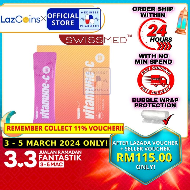 Swissmed Vitamune-C -30 Sachets | Lazada