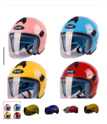 Kids Motorcycle Safety Helmet Half Helmet Topi Keledar Kanak-Kanak | Lazada