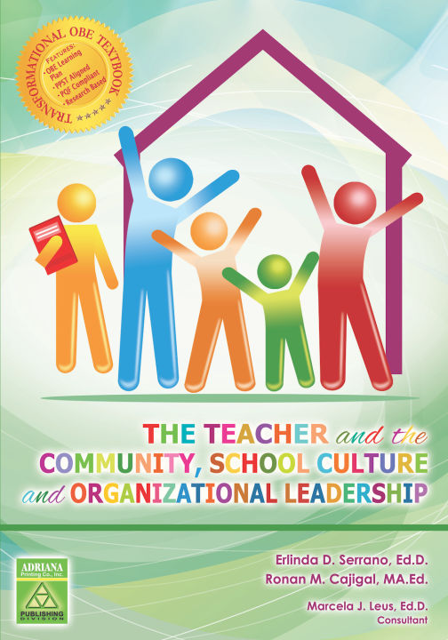 The Teacher and The Community, School Culture and Organizational ...