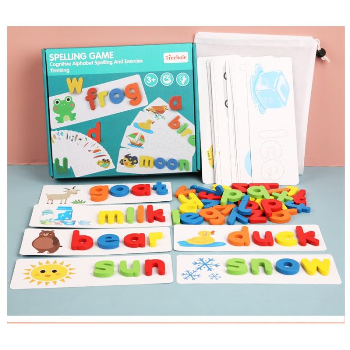 [Ready Stock]Early Learning Educational Alphabet Spelling Games For ...
