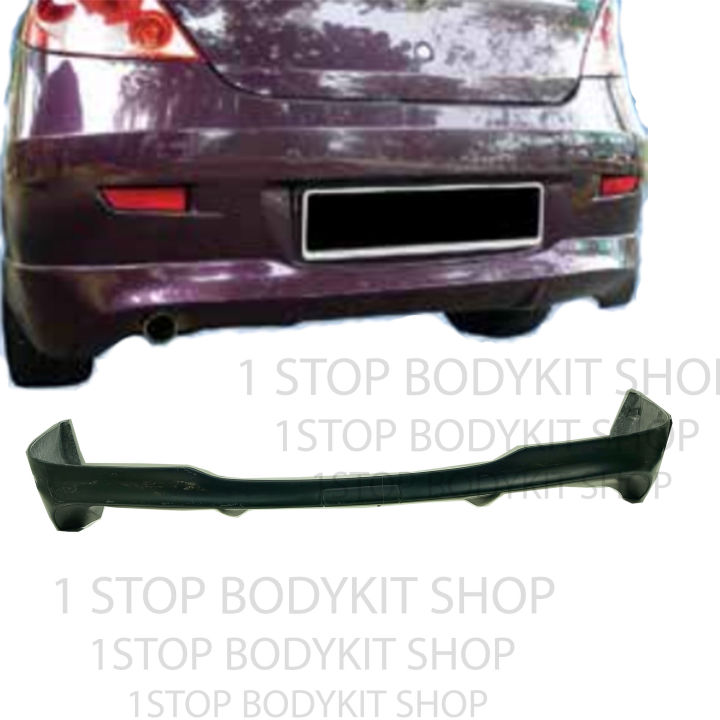 PROTON PERSONA REAR SKIRT (R-3) (FIBERGLASS) SKIRT LIP BODYKIT | Lazada
