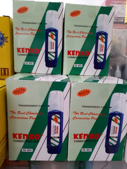 Tipe x KENKO 823/Correction Pen/Tipe-Ex Cair/Tip Ex Kenko Biru/Tipex ...