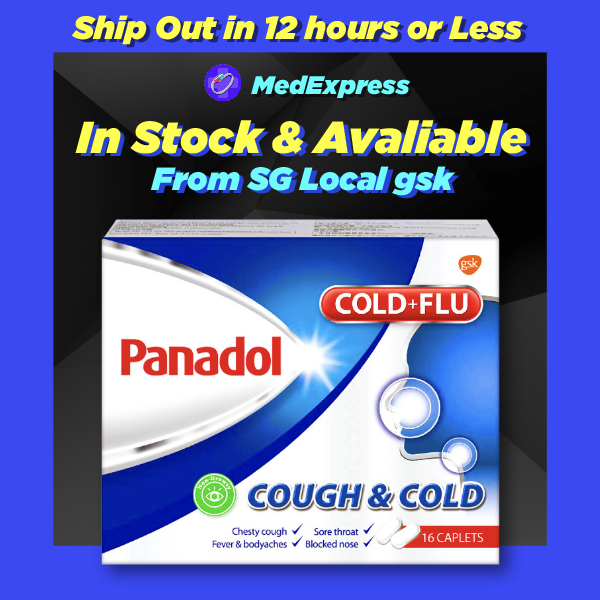 Panadol Cough and Cold For Cold and Flu 16 Caplets | Lazada Singapore