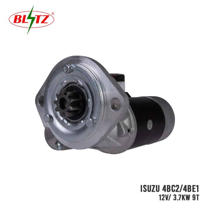 ISUZU 4BC2 4BE1 STARTER ASSEMBLY 12V 3.7KW (9 TEETH) BLITZ | Lazada PH