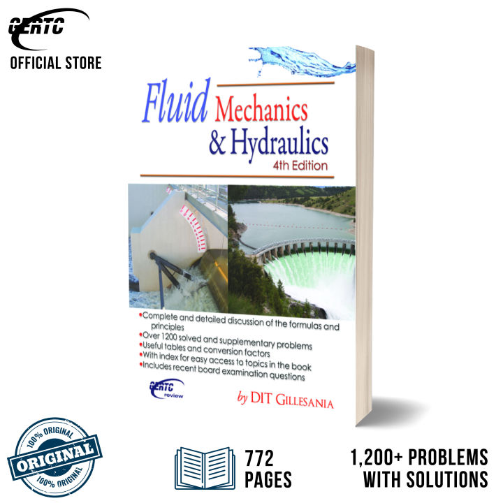 Fluid Mechanics and Hydraulics 4th Edition - Official Civil Engineering Review Book by DIT ...
