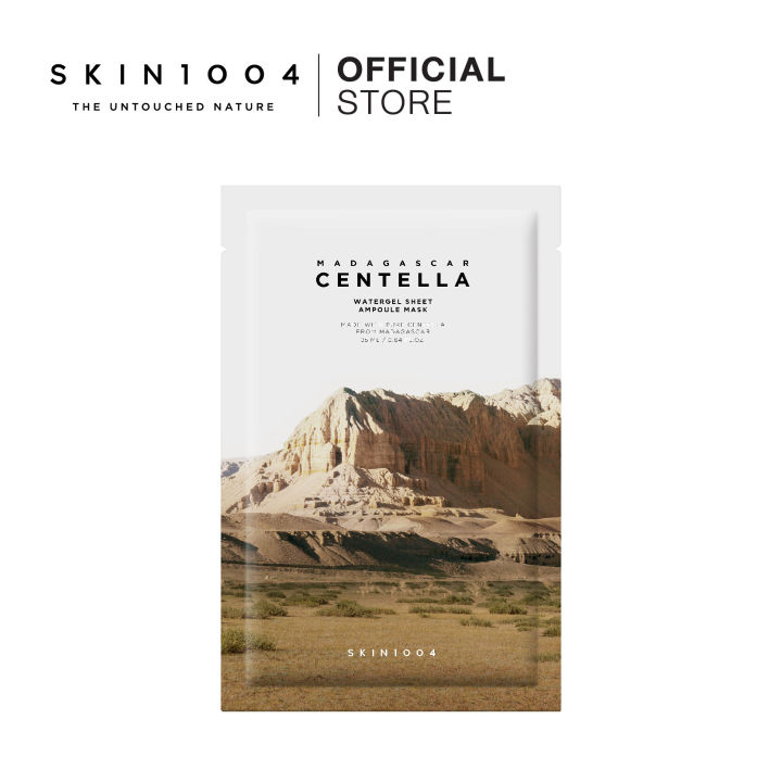 [1 แผ่น] SKIN1004 Madagascar Centella Watergel Sheet Ampoule Mask 25 ml ...