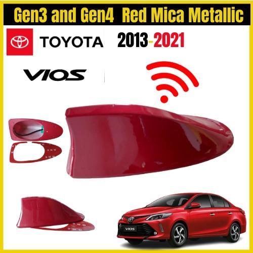 Toyota Vios 2013-2021 Gen3 and Gen4 Red Mica Metallic 3R3 Universal ...