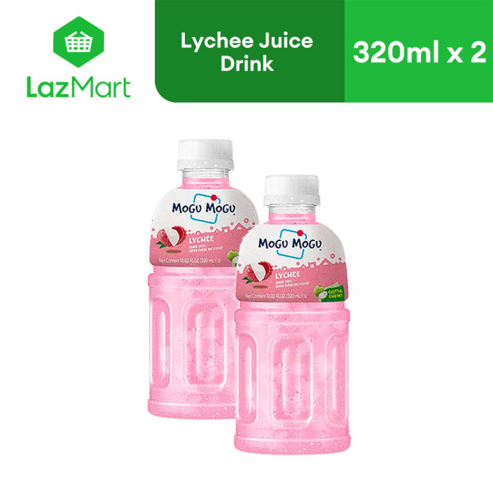 Mogu Mogu Lychee 320ml - pack of 2 | Lazada PH