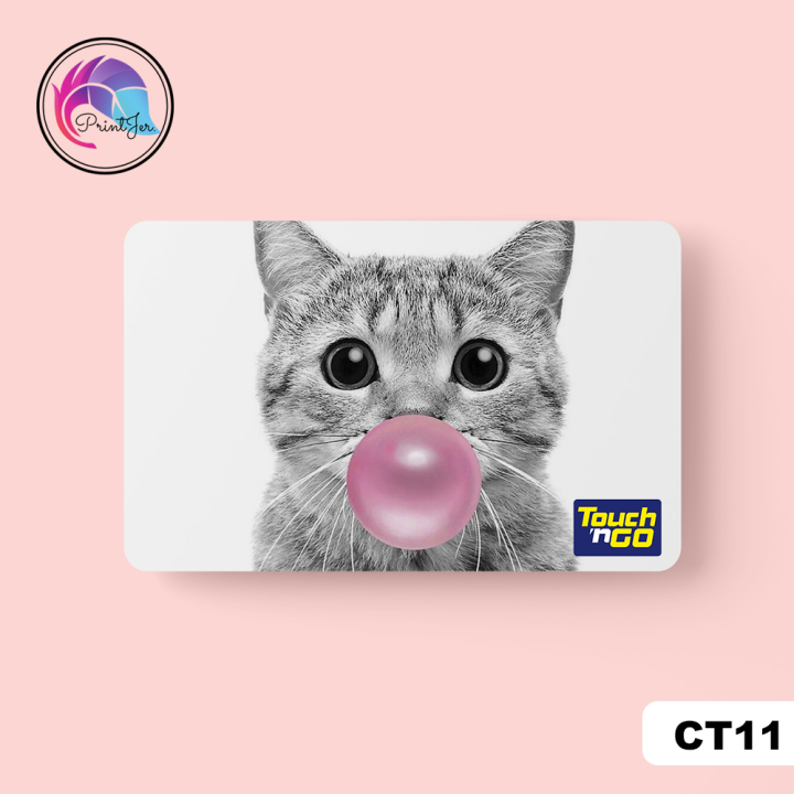 CUTE CAT ( SERIES 2 ) - Touch n Go Card Sticker Cover (Waterproof, High ...