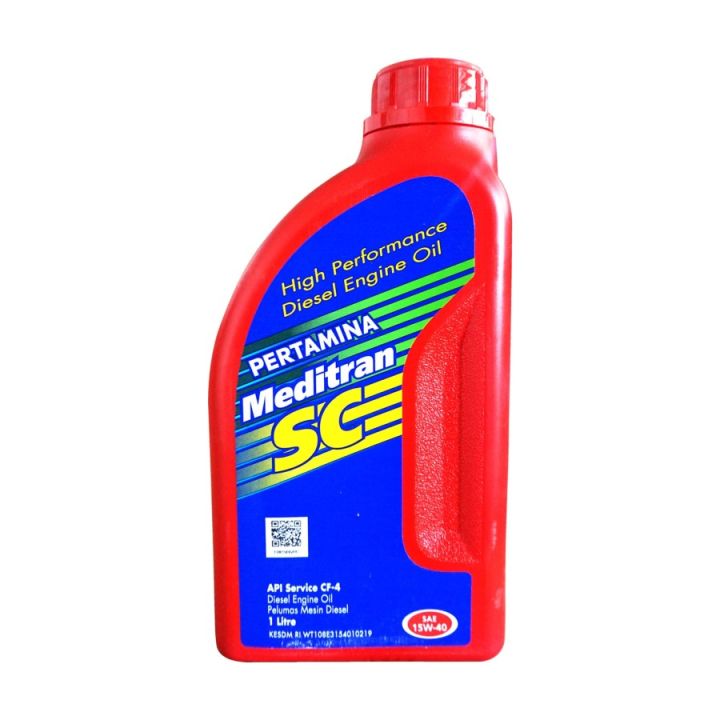 Oli Pertamina Meditran SC Sae 15W-40 Diesel (1 Liter) | Lazada Indonesia