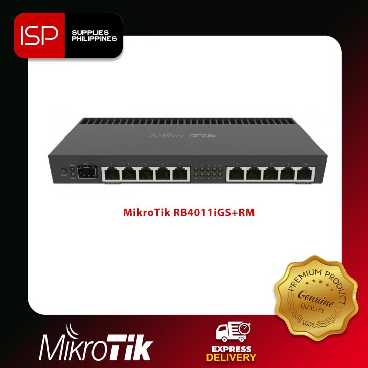 MikroTik RB4011 RB4011iGS+RM Bandwidth Manager Hotspot Router Switch ...