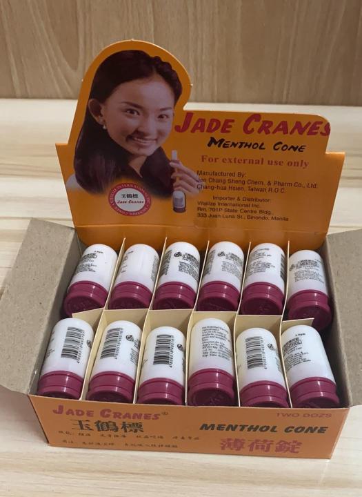 JADE CRANES INHALER (MENTHOL STICK)2.6G | Lazada PH