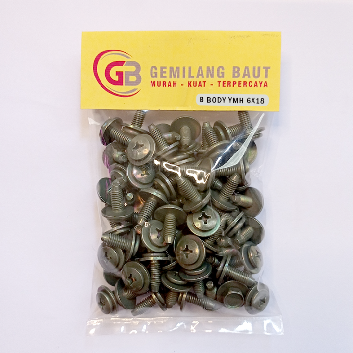 1 Pak Baut Body Yamaha / Baut Body Yamaha 6x18 | Lazada Indonesia