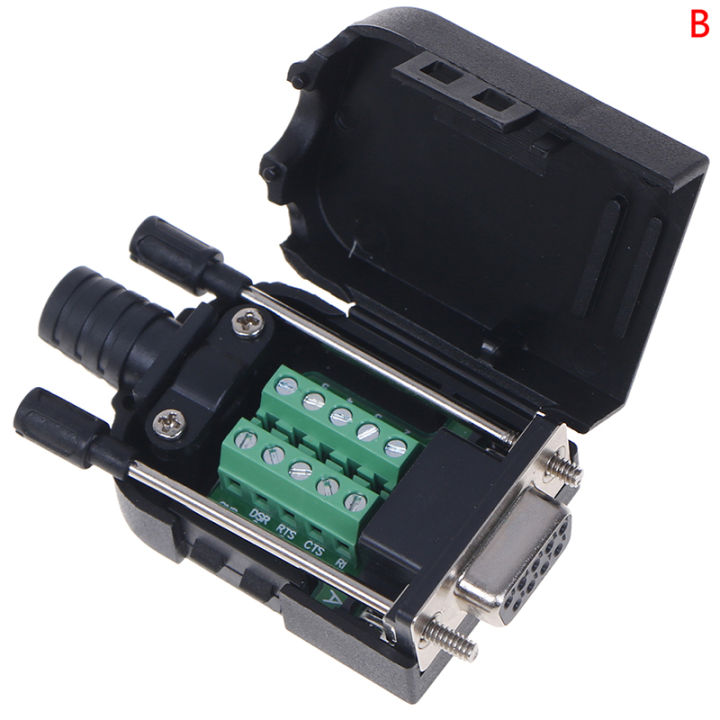 Pnate DB9 Connector Male Female 9 Pin Plug Wire Sleeve RS232 RS485 ...