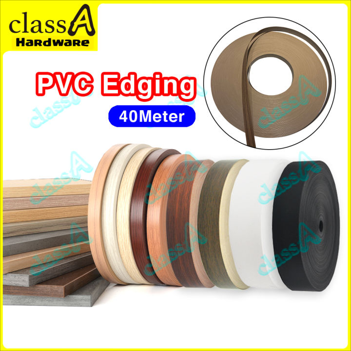ClassAHW Black PVC Edging Banding for Wood Plywood MDF Sisi Papan Hitam ...