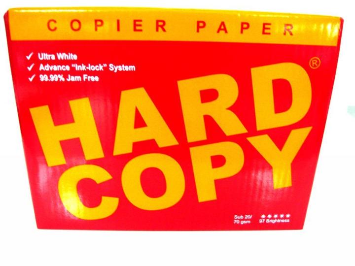 Advance Hardcopy copy paper subs 20 (70GSM) short hard copy bond paper ...