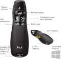 Logitech Wireless Presenter R400 Wireless Presentation Remote Clicker ...