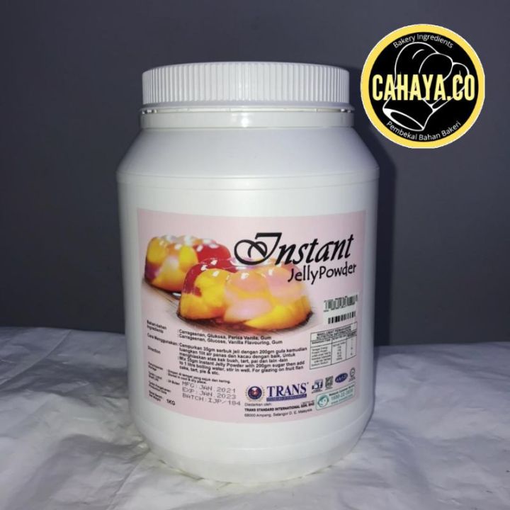 Instant Jelly Powder/Serbuk Jeli Segera/即溶啫喱粉 100g/250g/500g/1kg | Lazada