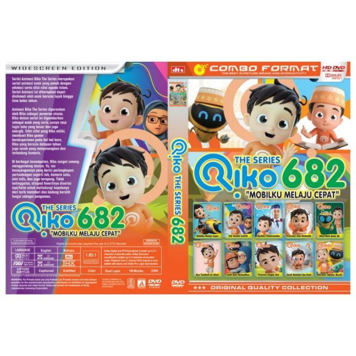 KASET DVD FILM KOLEKSI LENGKAP KARTUN ANIMASI TERBARU RIKO 682 | Lazada Indonesia
