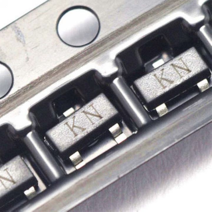 100PCS 2SK3018 30V 0.1A KN SOT-23 N-Channel MOSFET SMD transistor ...