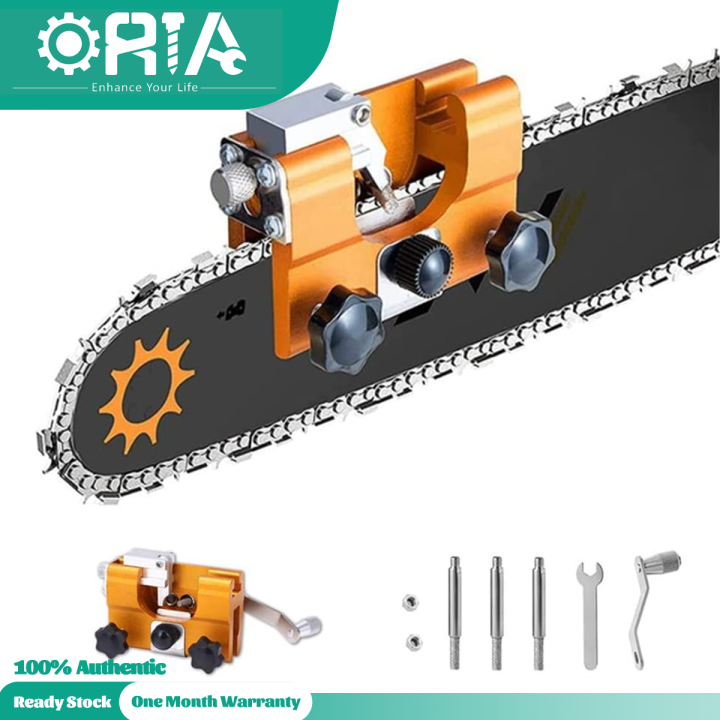 ORIA Chainsaw Sharpener Kit Portable Chain Saw Sharpening Tools With 3 ...