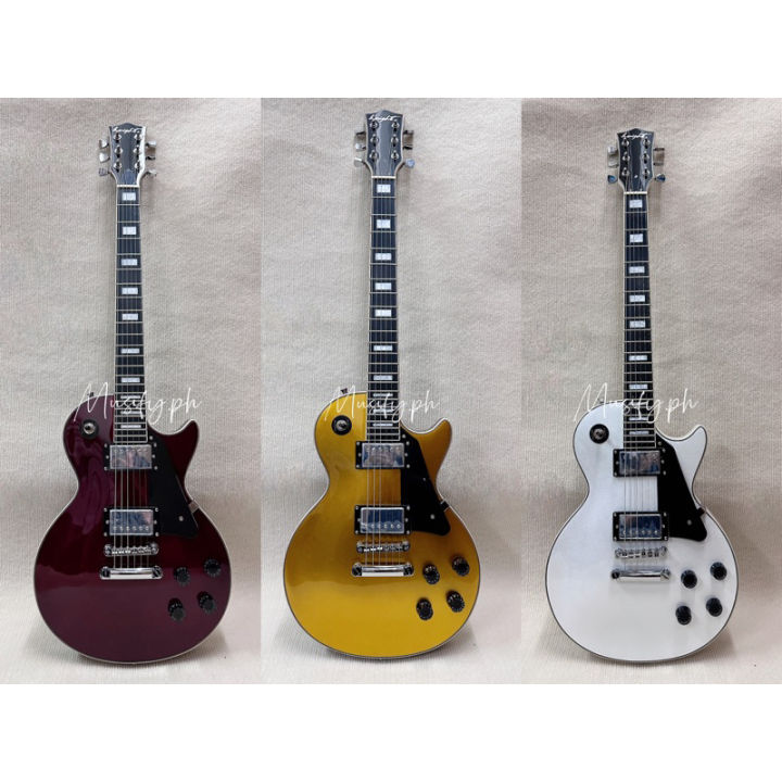 COD Knight Brand Les Paul 4 Humbucker Electric Guitar With Free Setup ...