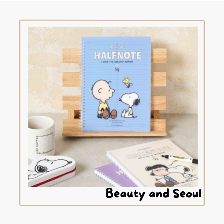 DAISO KOREA - Peanuts Snoopy 12 PP Practice Note Book 80 Sheets | Lazada PH
