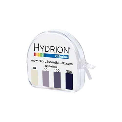 Hydrion Chlorine Test Strips for Food, Restaurant Test Strips, Mel ...