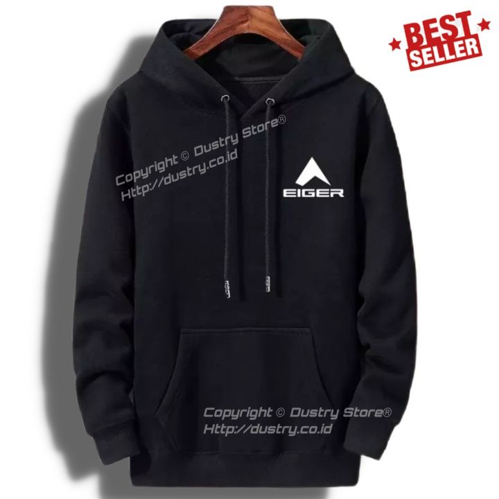 Sweater Pria Distro EIGER Hoodie Premium Sweter Laki Unisex Cewek Cowok ...