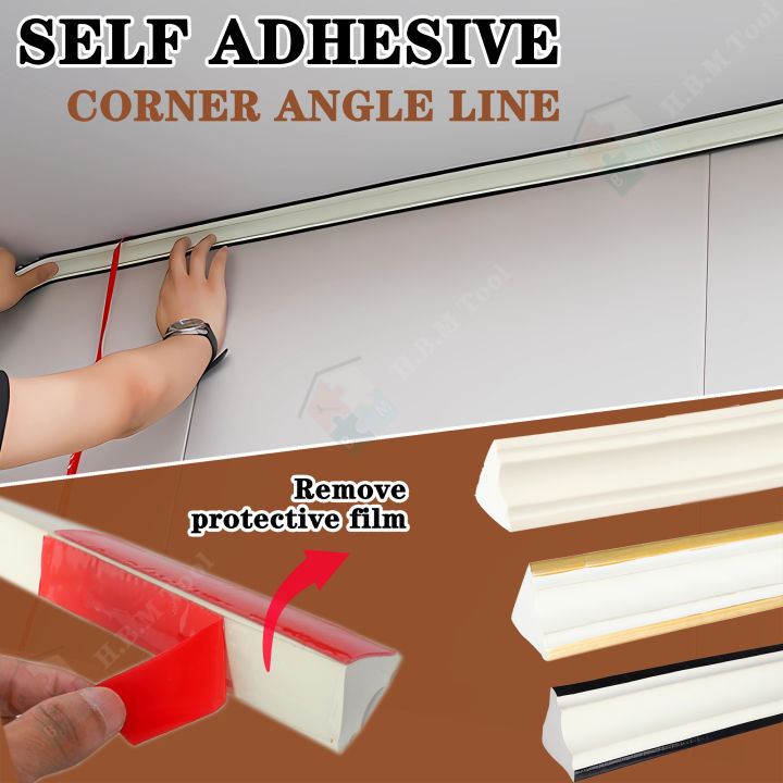 5 m wall decoration skirting line Thick soft foam waterproof durable ...