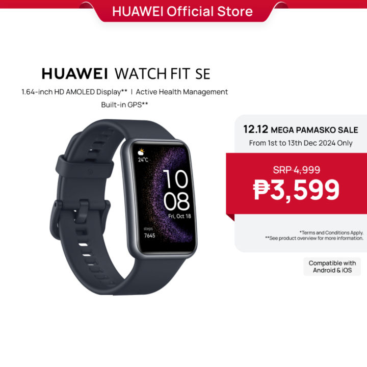 HUAWEI WATCH FIT Special Edition Smartwatch | Lazada PH