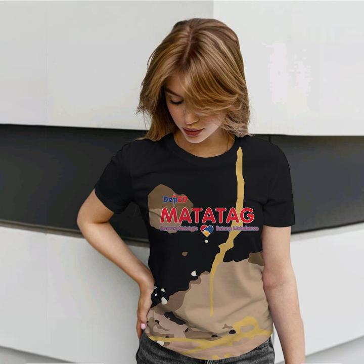 Matatag T Shirt Teachers Womens T Shirt Full Sublimation Shirt Deped