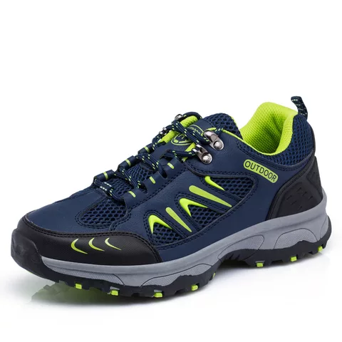 SEPATU HIKING PRIA KULIT OUTDOR TERBARU A29 SEPATU GUNUNG COWOK KEREN ...