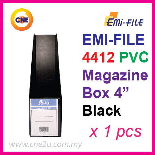 EMI-FILE 4412 PVC Magazine Box File / Magazine Holder / Magazine ...