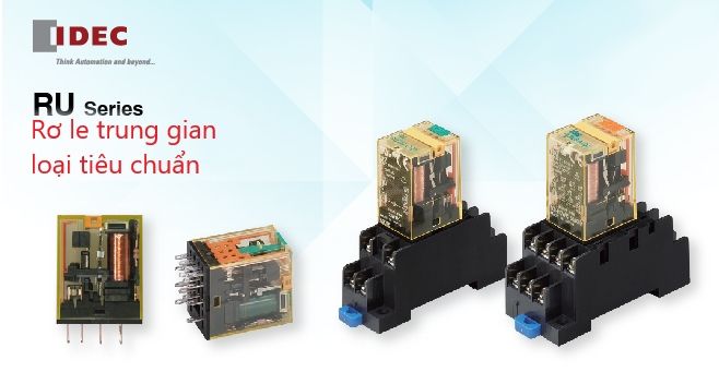 Role trung gian IDEC 14 chân RU4S-A220, RU4S-A24 | Lazada.vn