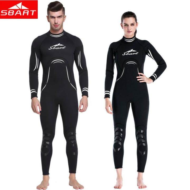 Special Promotion SBART Couple Diving Suit 3MM Thick Men's and Women's ...