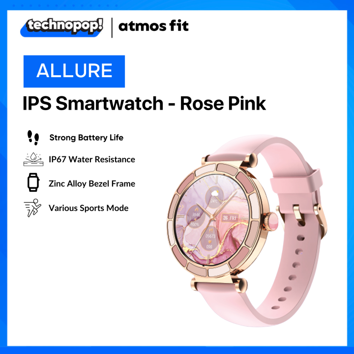 Atmos Fit Allure IPS Smartwatch - Rose Pink | Lazada PH