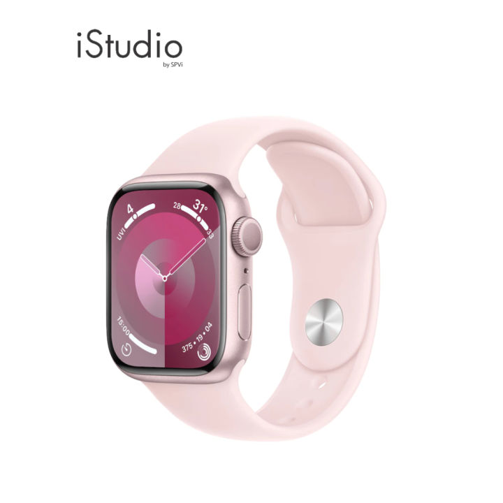 Apple Watch Series 9 GPS สาย Sport Band I iStudio by SPVi | Lazada.co.th