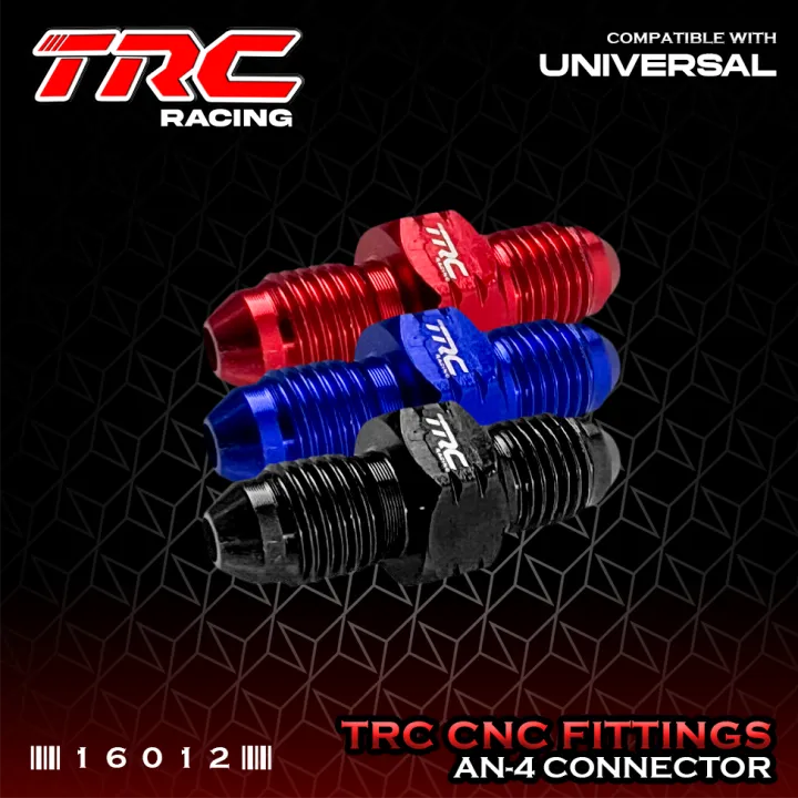TRC Racing UNIVERSAL CNC FITTINGS AN-4 CONNECTOR 16012 | Lazada PH
