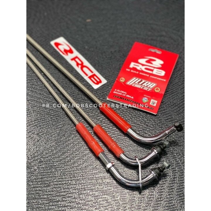 【Local Warehouse】 RCB ULTRA CLUTCH CABLE SET (Clutch Throttle Cable Set ...