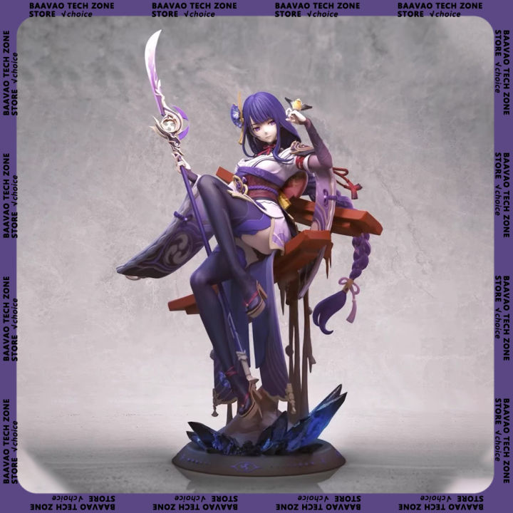 Game Genshin Impact Figure Raiden Shogun Figures Girl Beelzebul ...