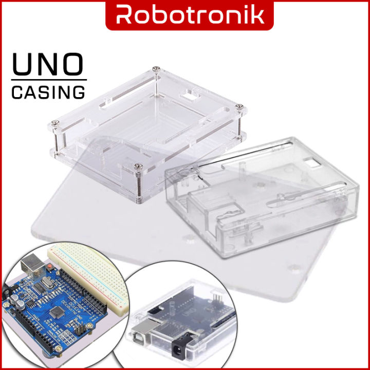 Arduino Uno Casing Acrylic Abs Case For Extra Protection Lazada