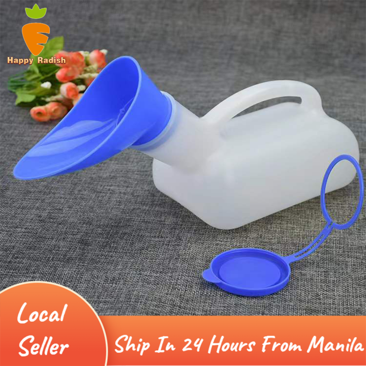 1 PCS 1000ML Medical Plastic Urinal Female Male Unisex Camping Portable ...