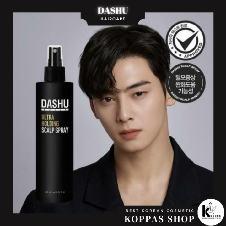 DASHU Daily Ultra Holding Scalp Spray 200ml – Prevents hair loss, Easy ...