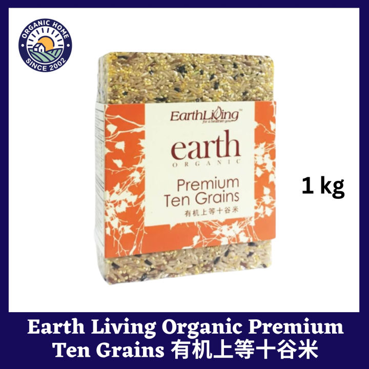 Earth Living Organic Premium Ten Grains 有机上等十谷米 1kg | Lazada