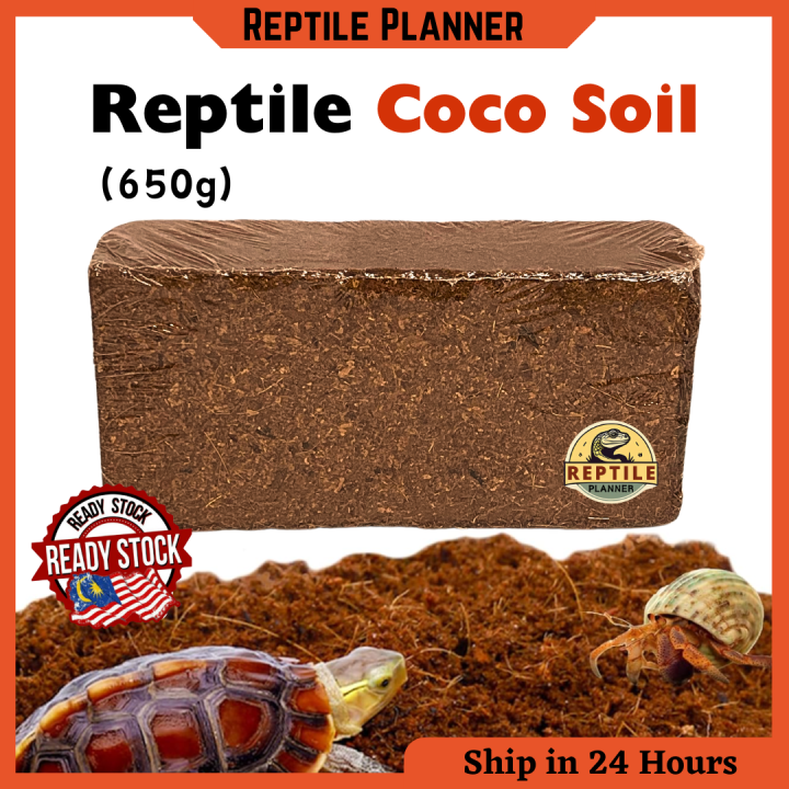 Reptile Coco Peat Bedding Coconut Husk Soil Substrate Litter Tortoise ...