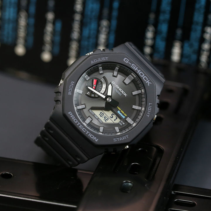 Casio Watch Male GSHOCK Farm Oak Bluetooth Solar Powered Waterproof and ...