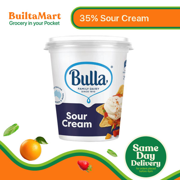 Bulla Premium 35% Sour Cream (200mL) | Lazada PH