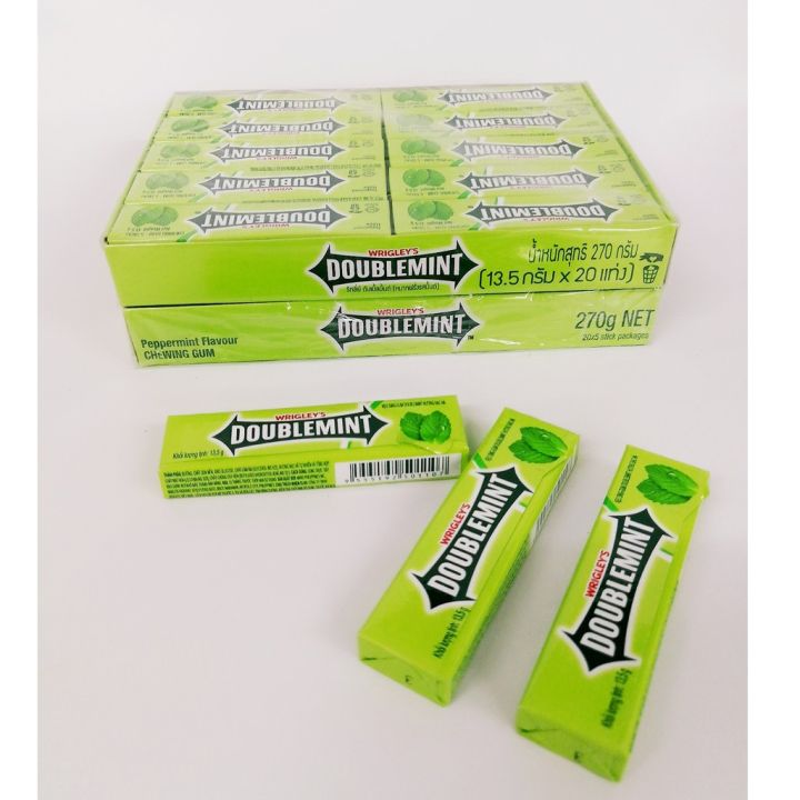【10 Bars in 1 Set】 Wrigley's Chewing Gum (13.5g x 10 Sticks ...