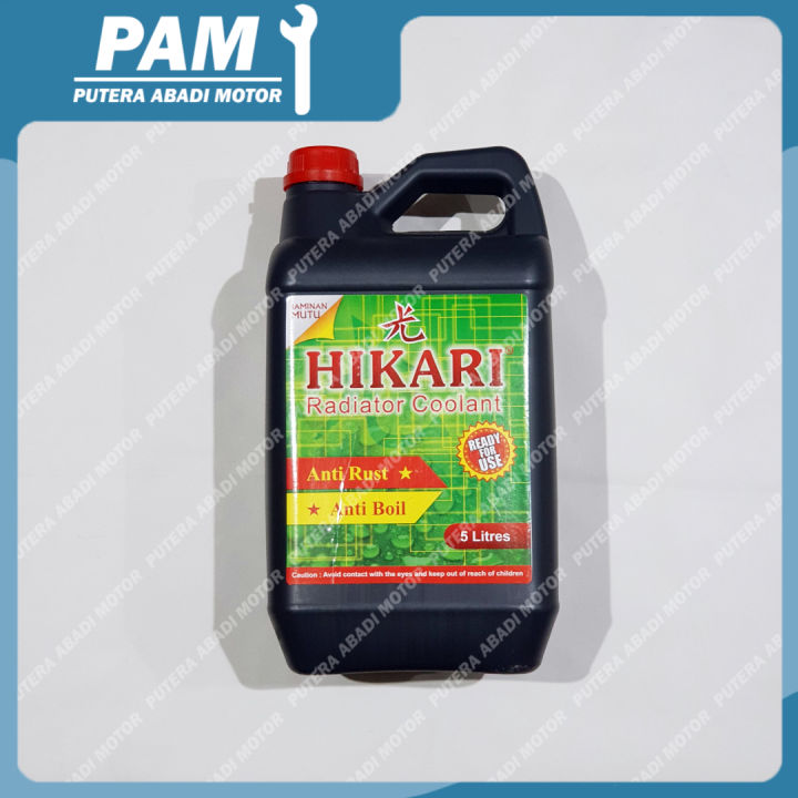 Air Radiator / Radiator Coolant HIKARI Merah 5 Liter | Lazada Indonesia